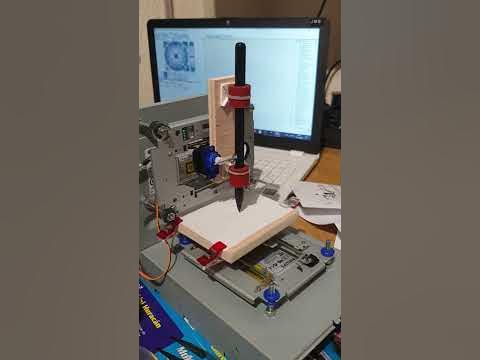 Mini CNC DIY Shield L293D Arduino Uno - YouTube