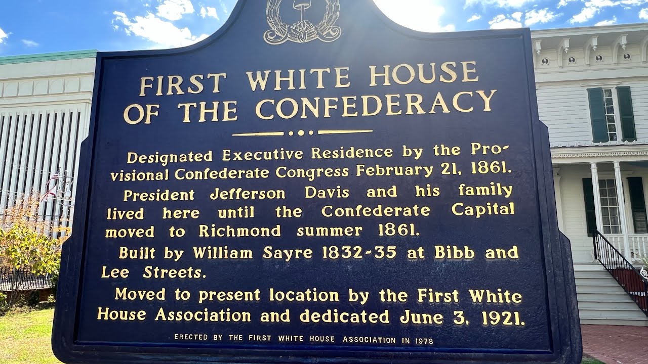 First White House of the Confederacy - YouTube