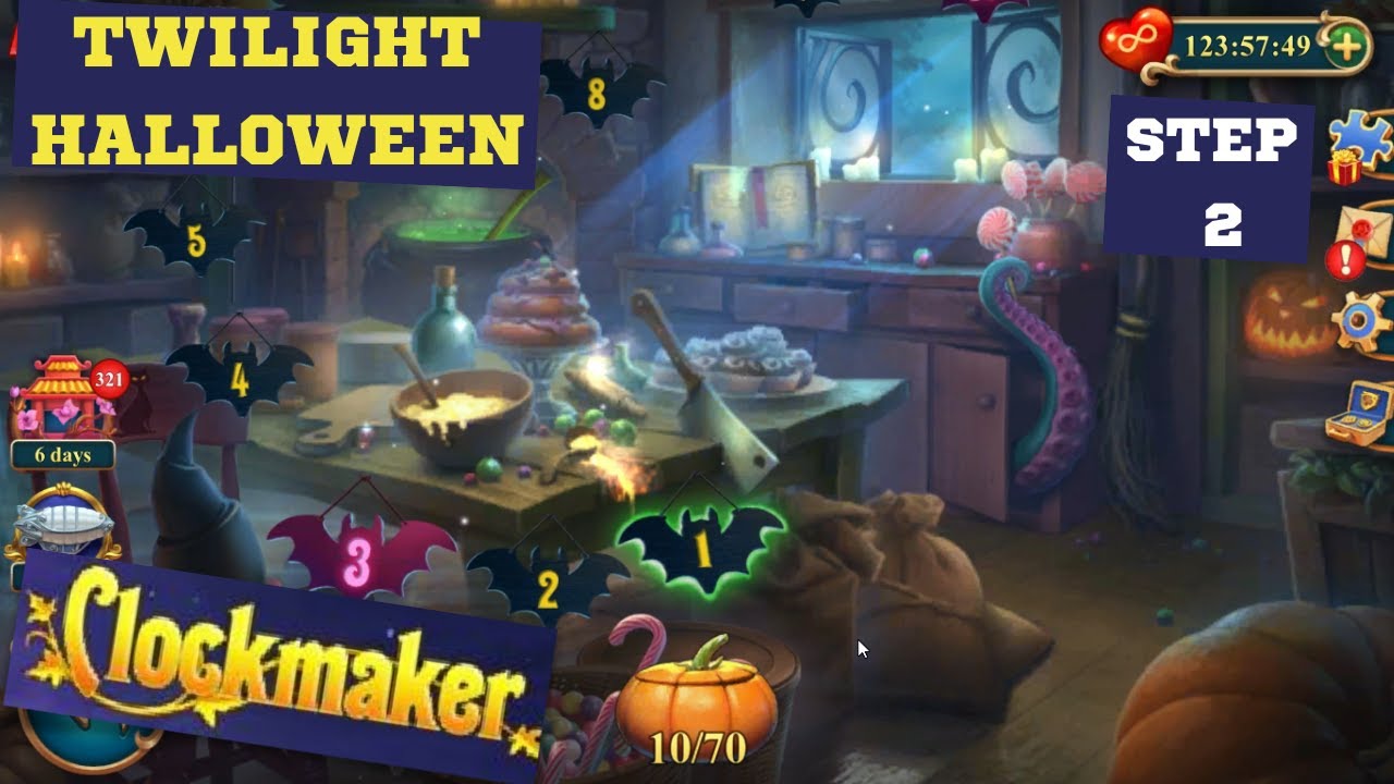 How to play Clockmaker event Twilight Halloween Step 2 - YouTube