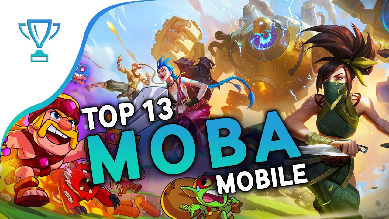 🏆 TOP 13: Best MOBA on Android and iOS (2024) - MOBA Mobile Games - YouTube