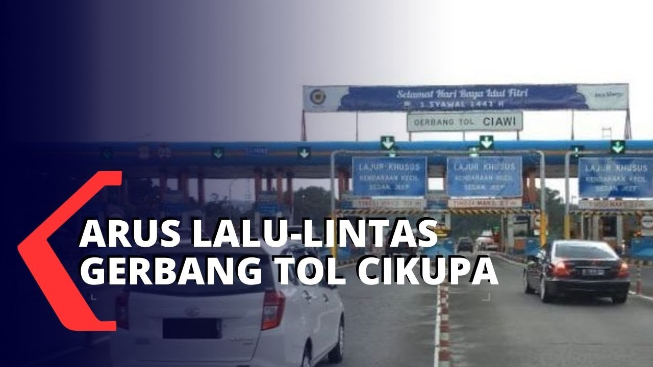 Arus Lalu-Lintas Menuju Gerbang Tol Cikupa Arah Jakarta Mulai Padat ...