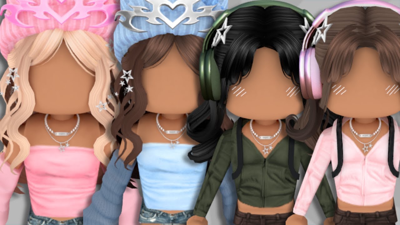 matching y2k roblox outfits w/ CODES and LINKS | coziivibes ♡ - YouTube