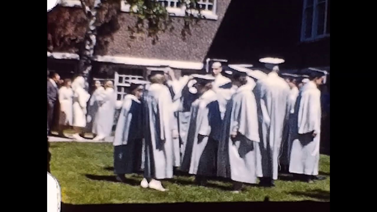 SFHS Graduation 1960 at school - YouTube