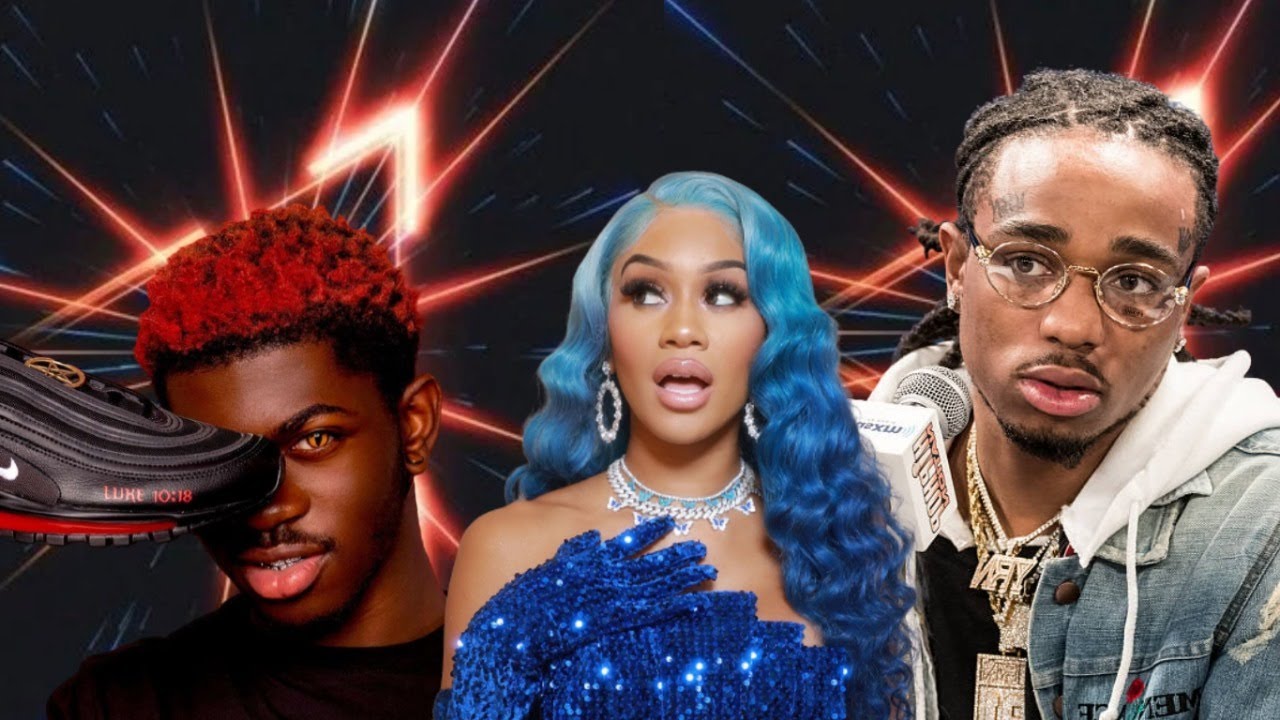 SAWEETIE & QUAVO get physical in an elevator + LIL NAS X sends mixed ...