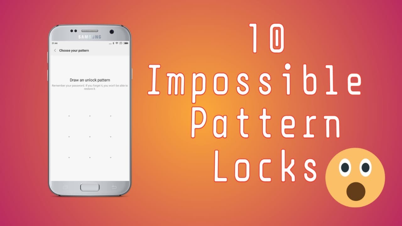 10 Impossible pattern locks 2019 - YouTube