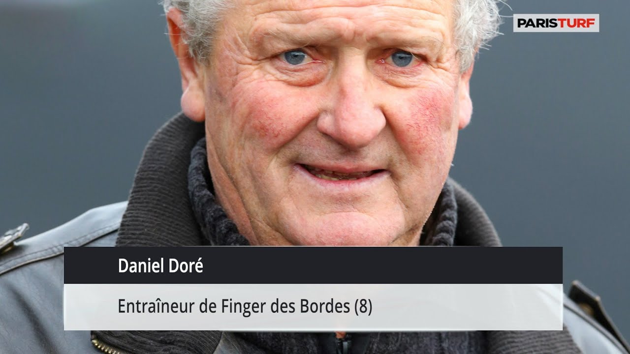 Daniel Doré, entraîneur de Finger des Bordes (04/12 à Paris-Vincennes) - YouTube