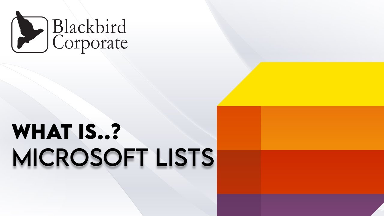 What is...Microsoft Lists? - YouTube
