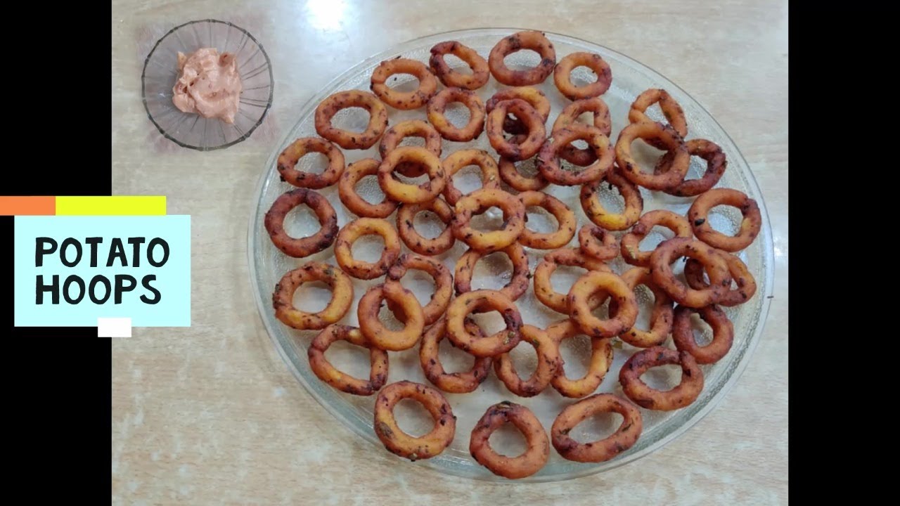 Snack Time ;) Potato Hoops - YouTube