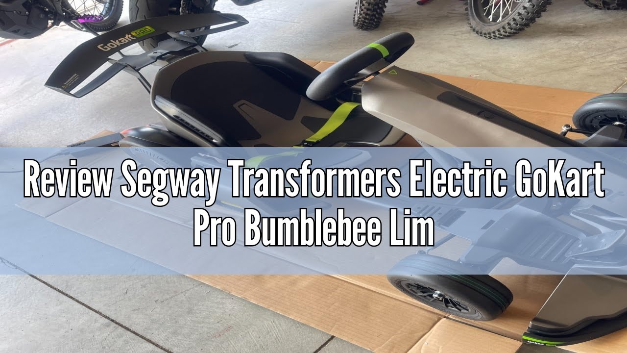 Review Segway Transformers Electric GoKart Pro Bumblebee Limited ...