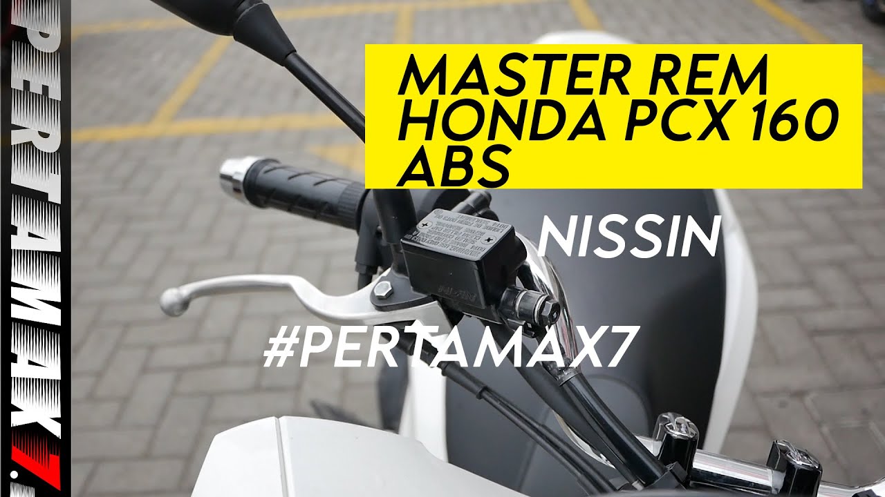 Ukuran Master Rem Honda PCX 160 ABS Unik Nissin #hondapcx160 #pcx160 # ...