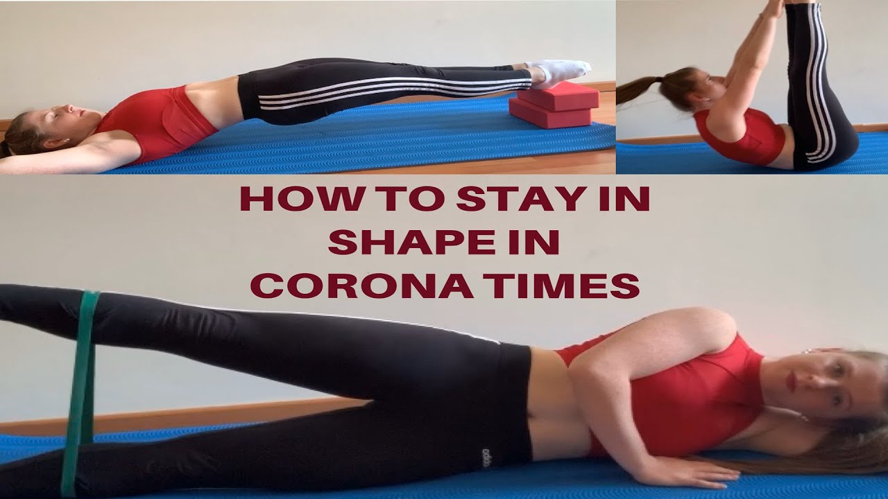 How to stay in shape in corona times - YouTube