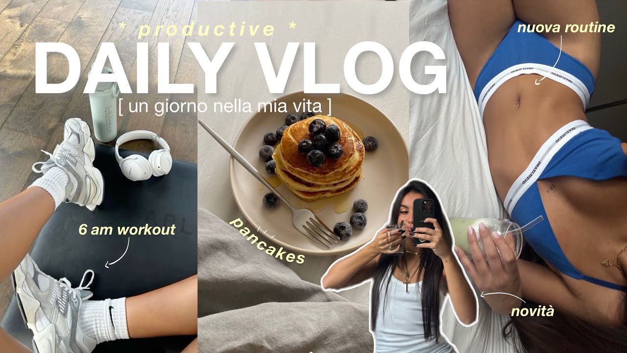 6am workout, nuova routine, life updates & sephoria 🍵 daily vlog in my ...