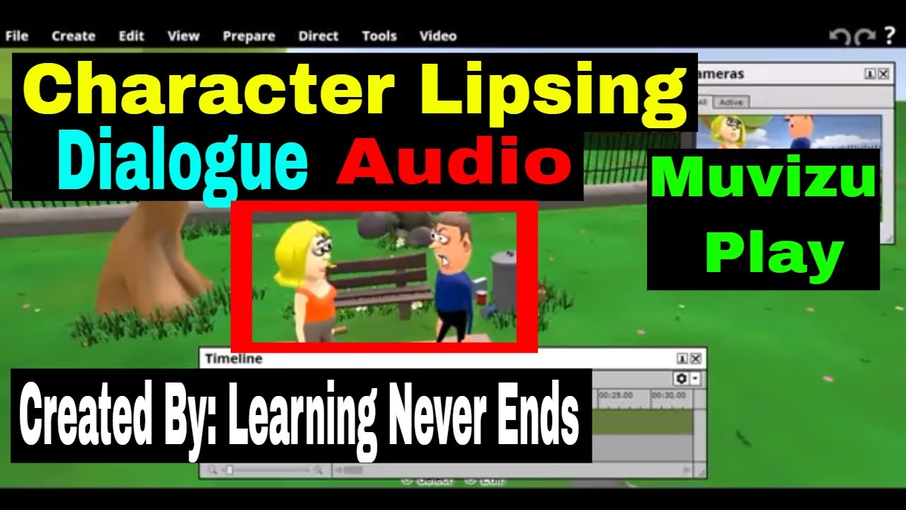 Muvizu Tutorial 15: Character Lipsing, Dialogue, Audio in Hindi ...