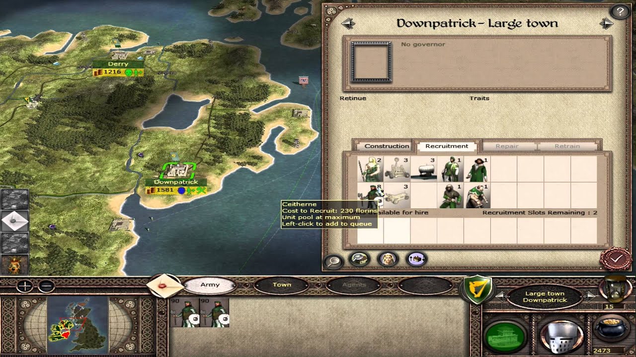 Med II Total War Ireland Campaign Part 2 - YouTube
