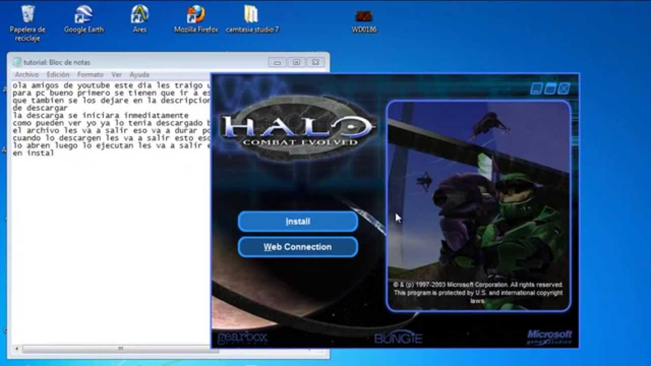 como descargar e instalar halo ce para pc + gameplay-HD (1 link) en ...