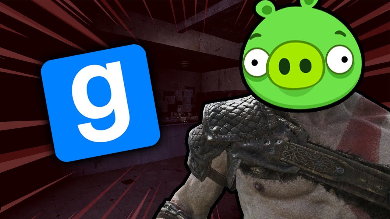 Kratos Beats Horror Map with A Crowbar - GMod Horror Map - YouTube