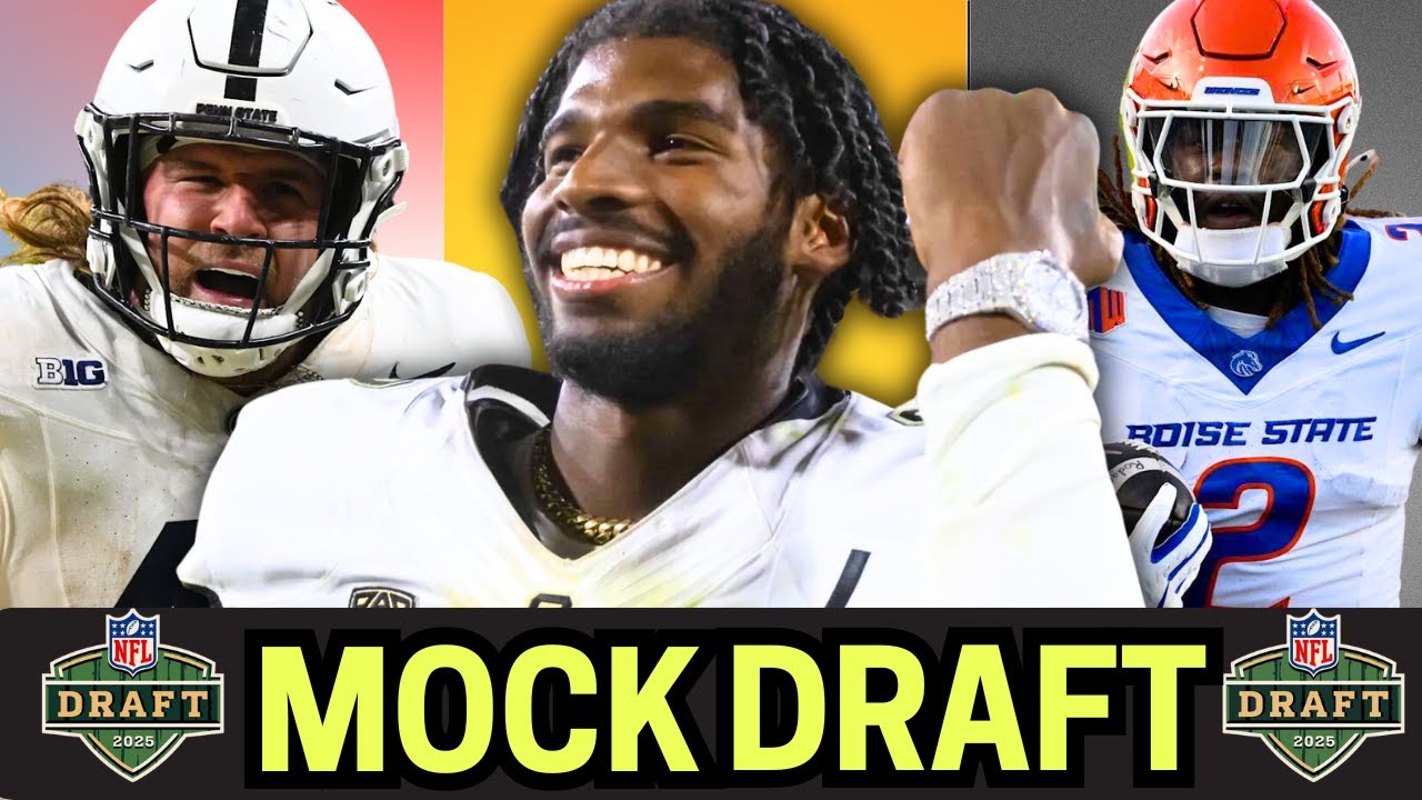 2025 NFL Mock Draft From Mel Kiper Mike Mayock Daniel Jeremiah Chris ...