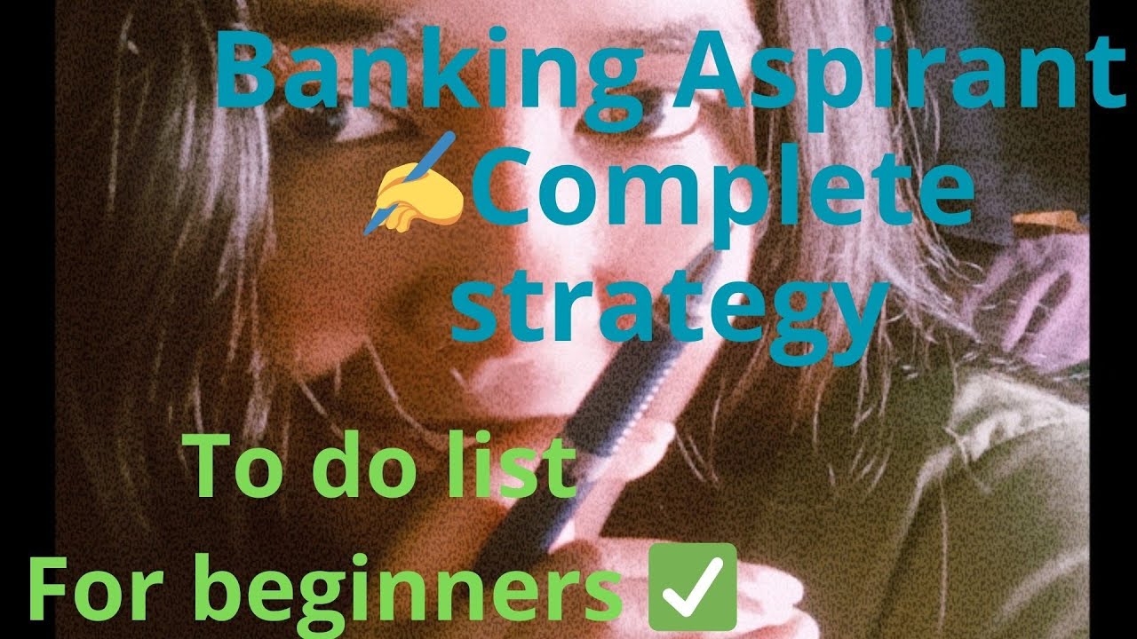 To do list strategy for banking|Daily routine|strategy for Beginners# ...