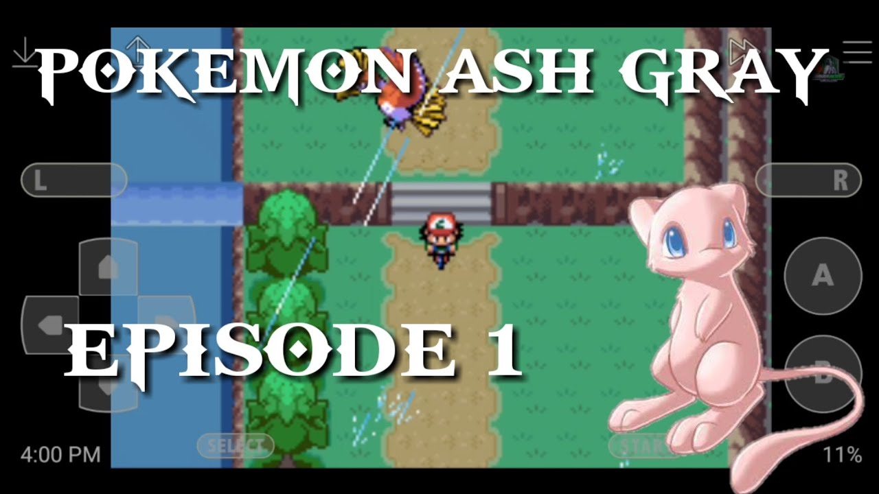 POKEMON ASH GRAY EPISODE 1 || HOW TO PLAY ASH GRAY || PLAYING WITH MEW ...