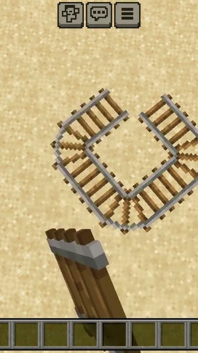 how to make heart shape in Minecraft - YouTube