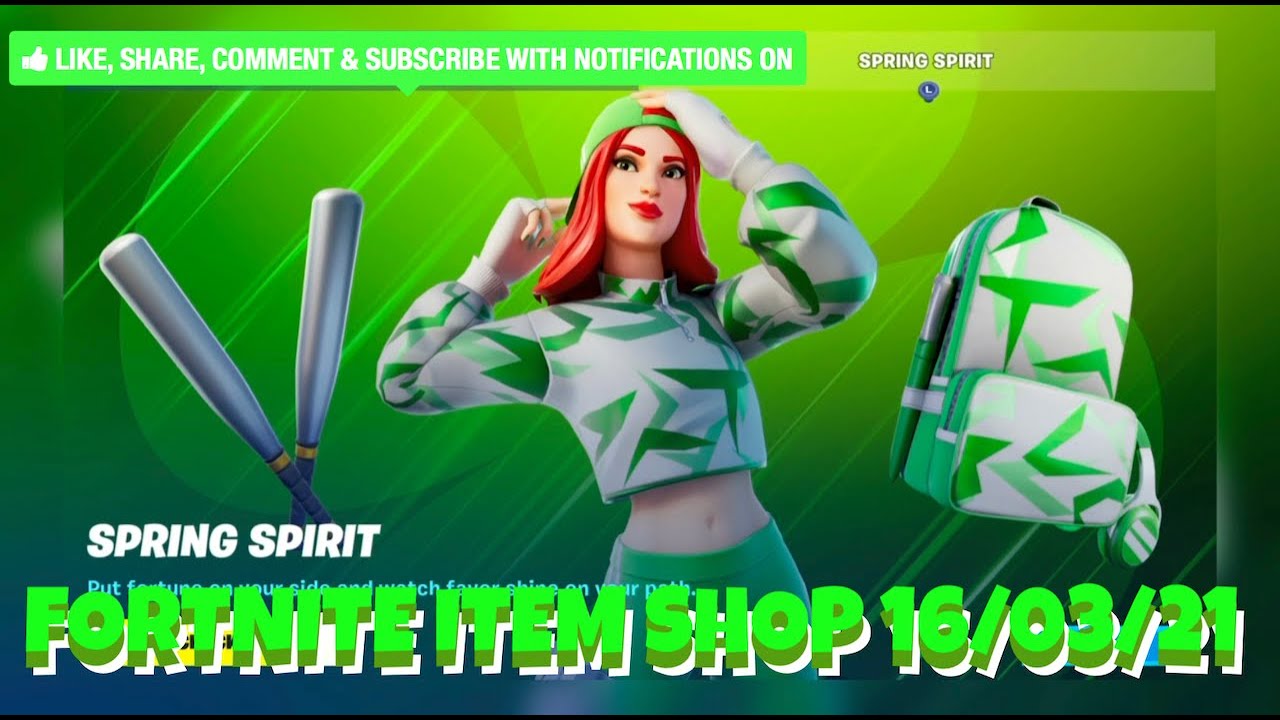 FORTNITE ITEM SHOP || St. Patrick's Day Items || Mullet Marauder ...
