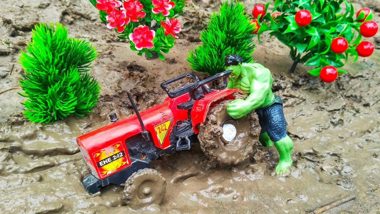 New Hulk Cartoon video !! Hulk Rescue Tractor - YouTube