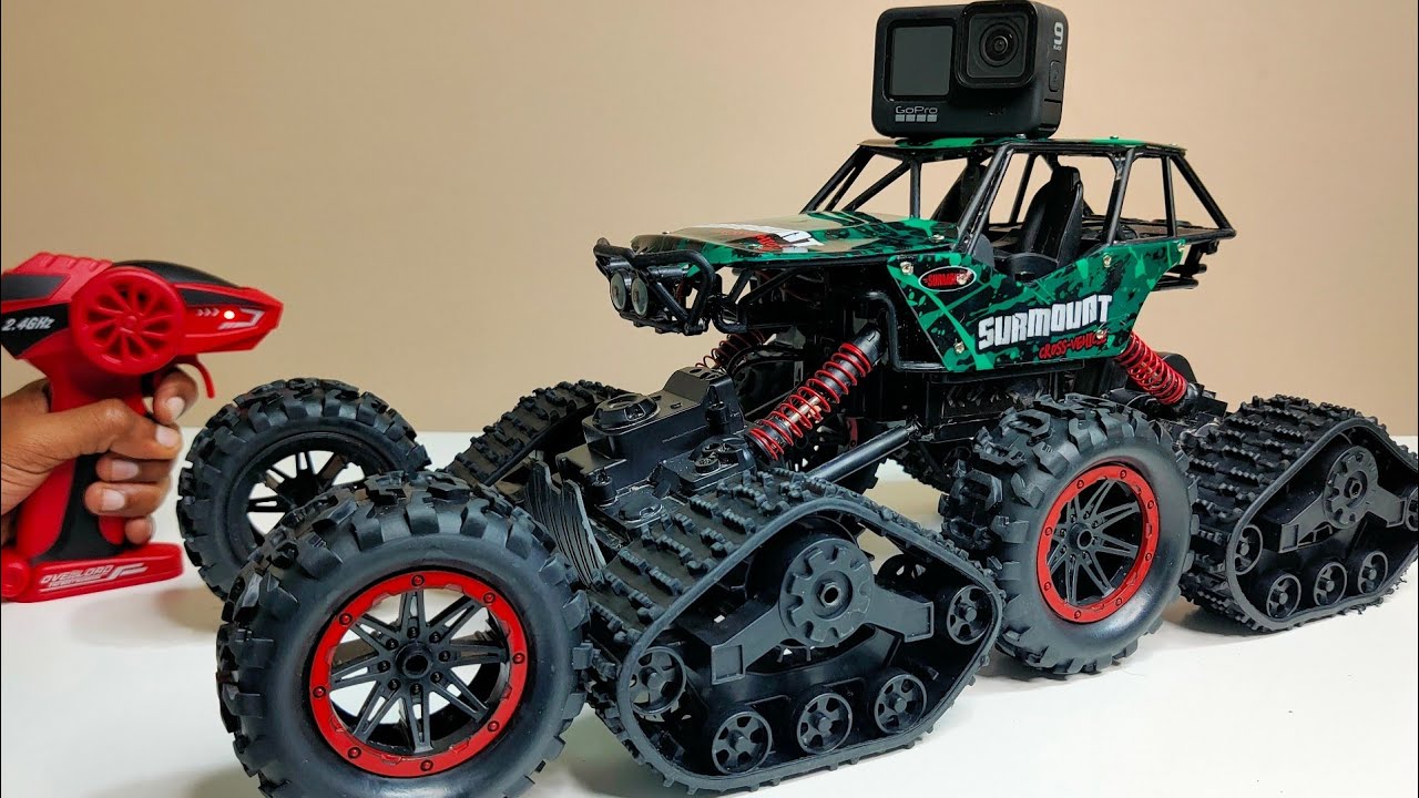 Big Size RC Car With Traxx Unboxing & Testing - Chatpat toy tv - YouTube