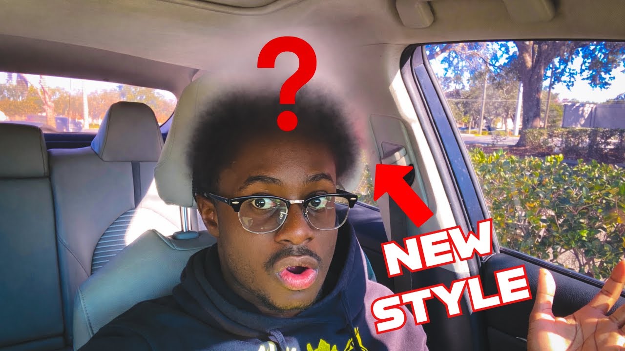 Trying a New Hair Style on My Hair Growth Journey - YouTube