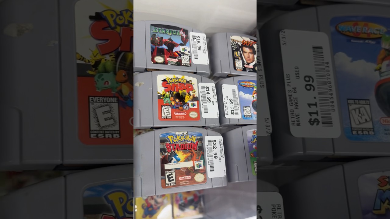 Only 21 games left in my complete n64 set - YouTube