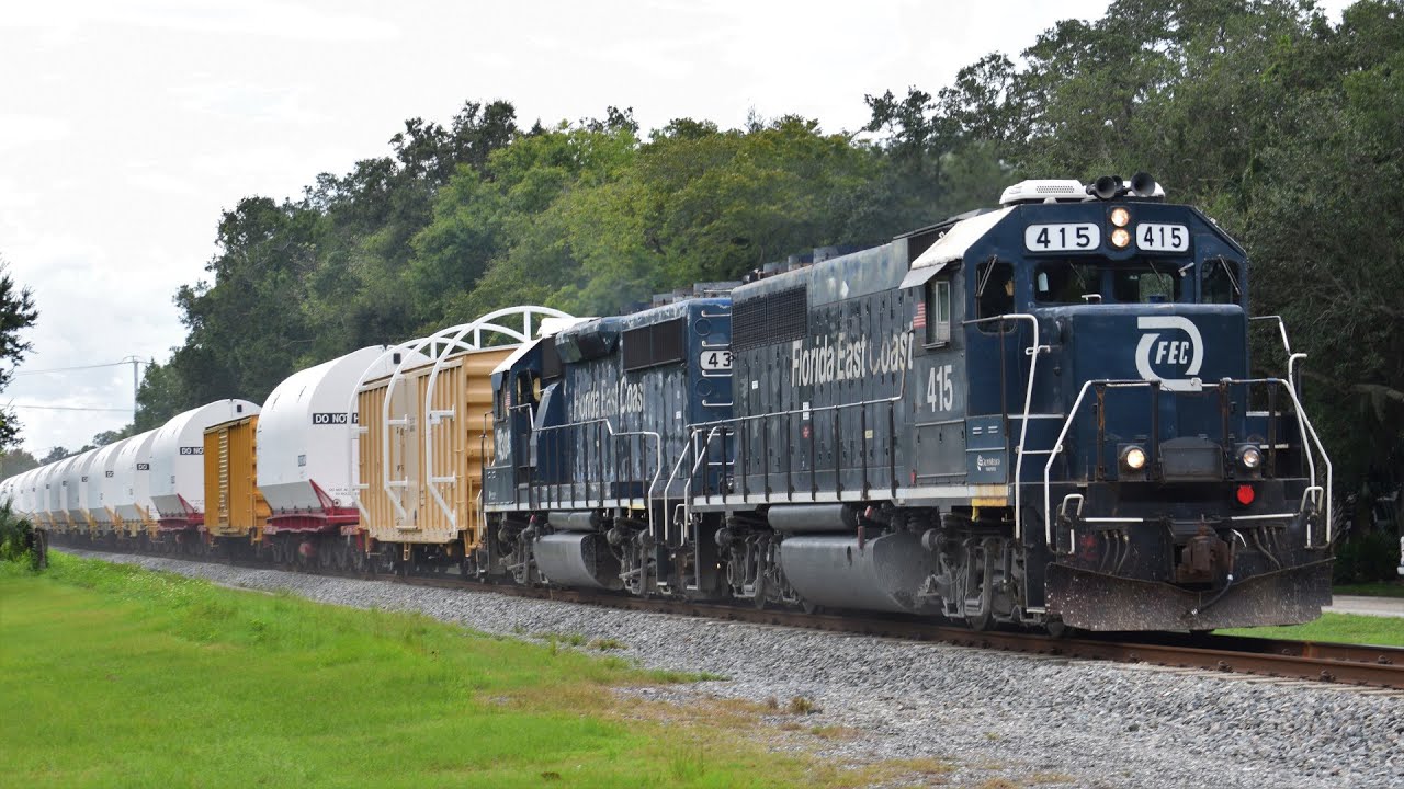 FEC's Rocket Booster Train! - YouTube