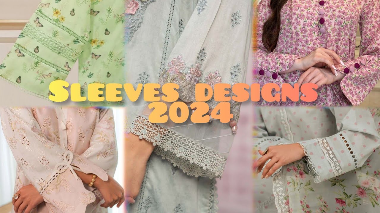 Sleeves design | bazo ky design | Sleeves design with lace - YouTube