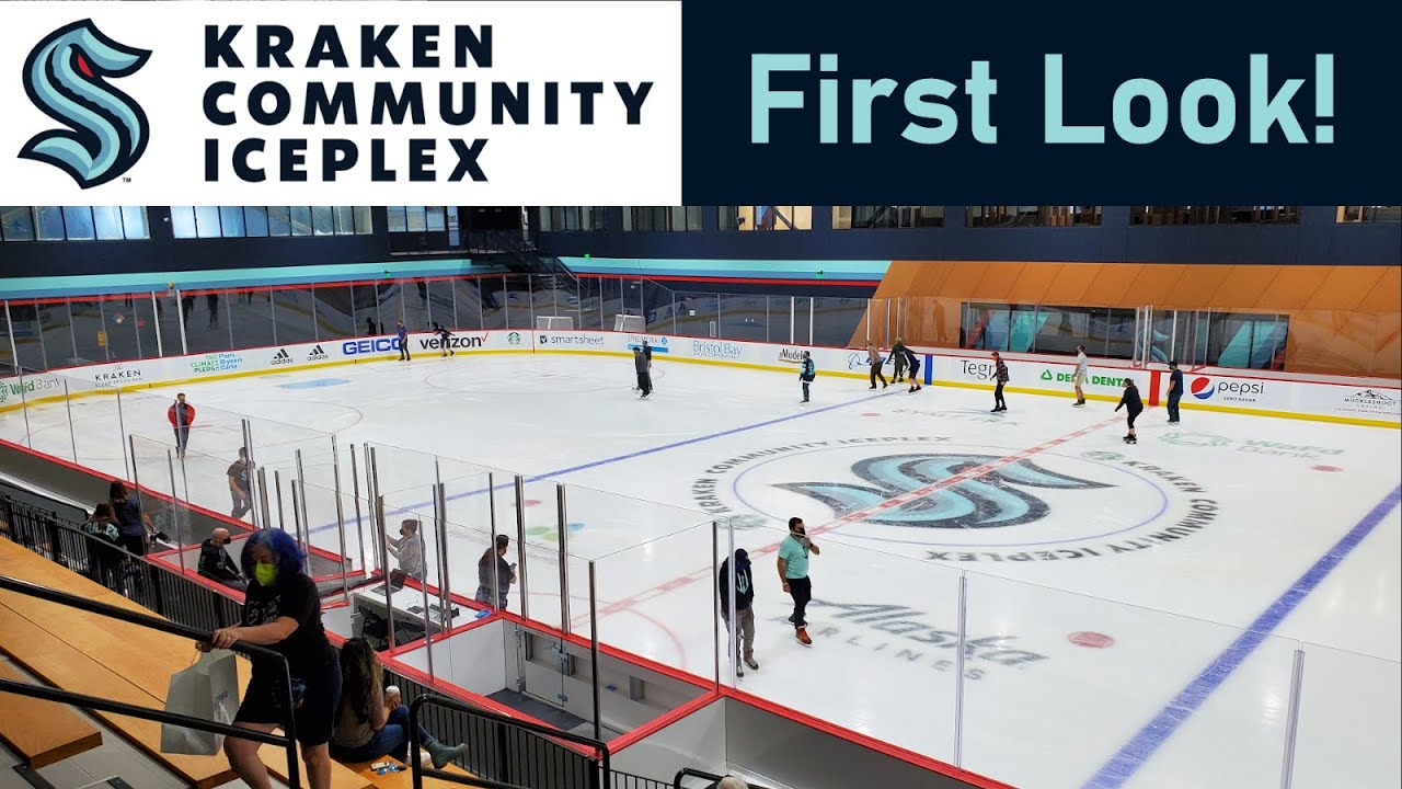 Kraken Community Iceplex Tour - Seattle Kraken Practice Facility - YouTube