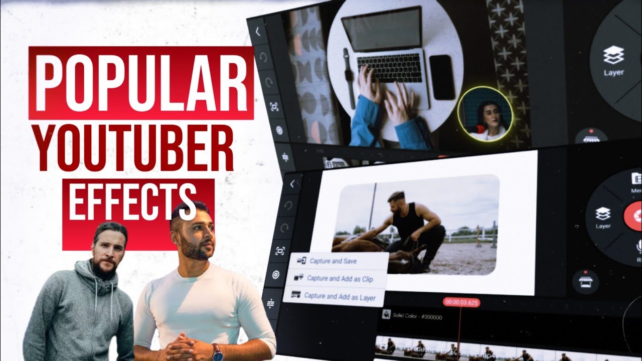 2 Effects to Level Up Your Video - KineMaster Tutorial - YouTube