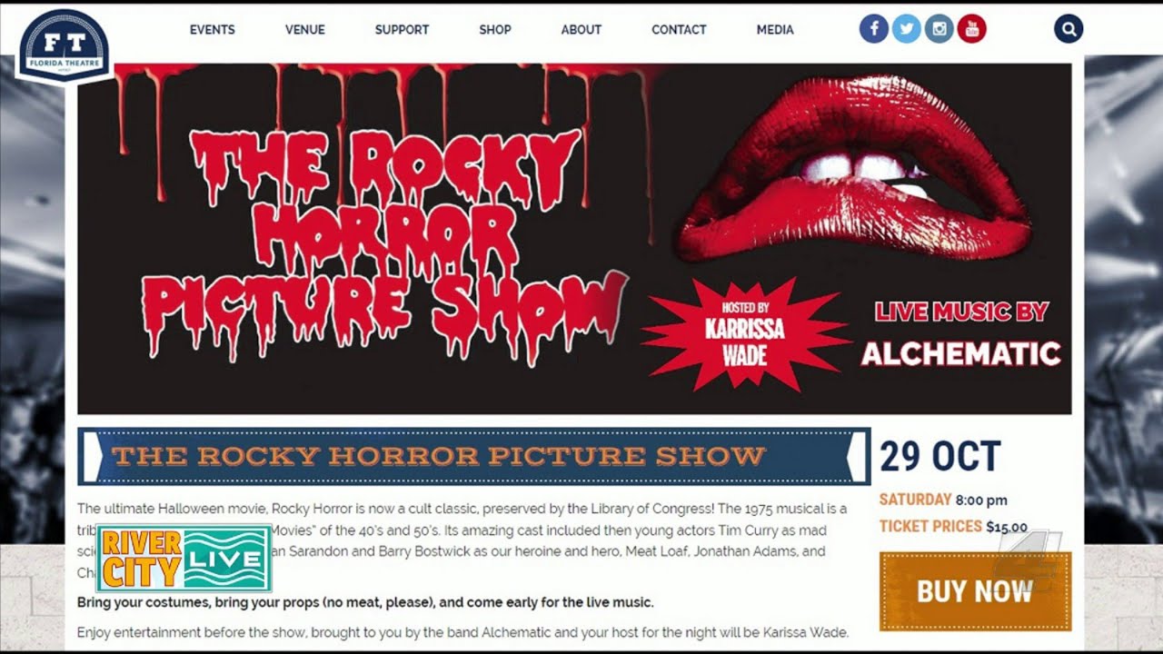 It’s The Rocky Horror Picture Show! At the Florida Theatre - YouTube