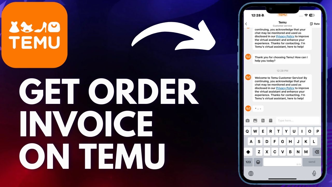 How To Get An Invoice From Temu | Get Temu Invoice 2025) - YouTube