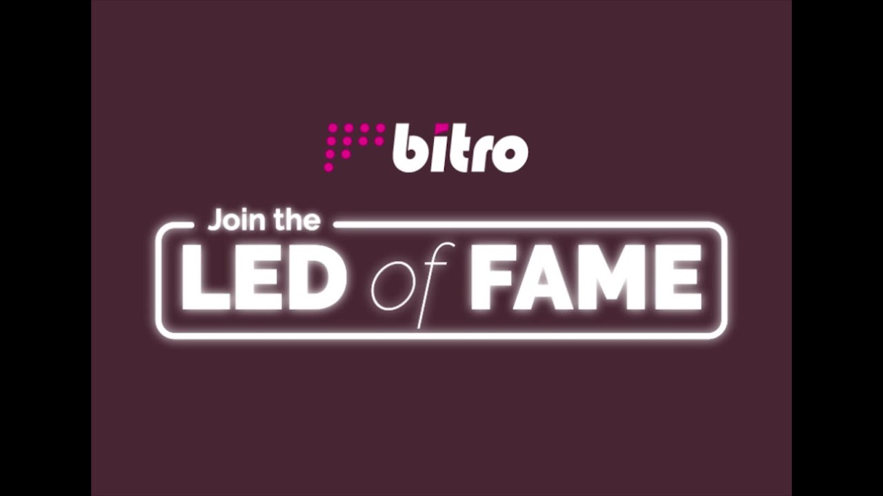 Bitro LED of FAME - Achieving excellence on your sign program - YouTube