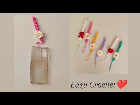 Easy Crochet❤ 15 Dakikada Harika Telefon Tutacakları Örelim❤Crochetpattern