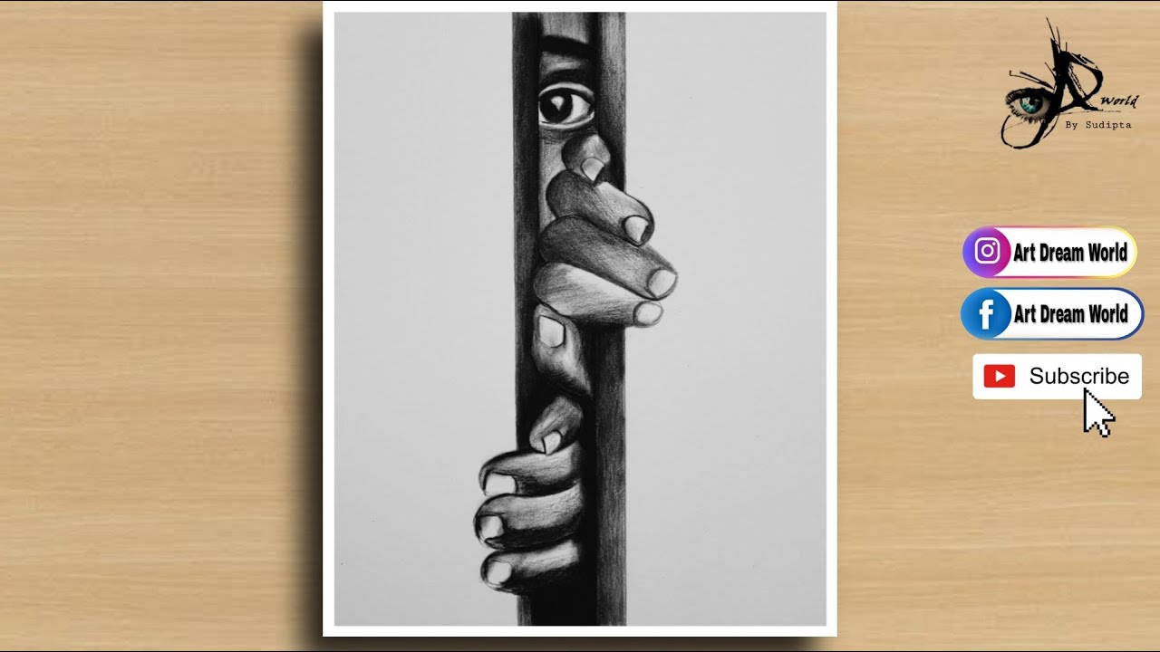 How to draw pencil easy and simple beautiful drawing with unique ...