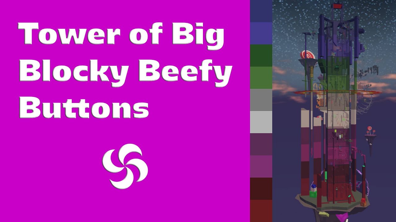 JToH: Tower of Big Blocky Beefy Buttons playthrough - YouTube