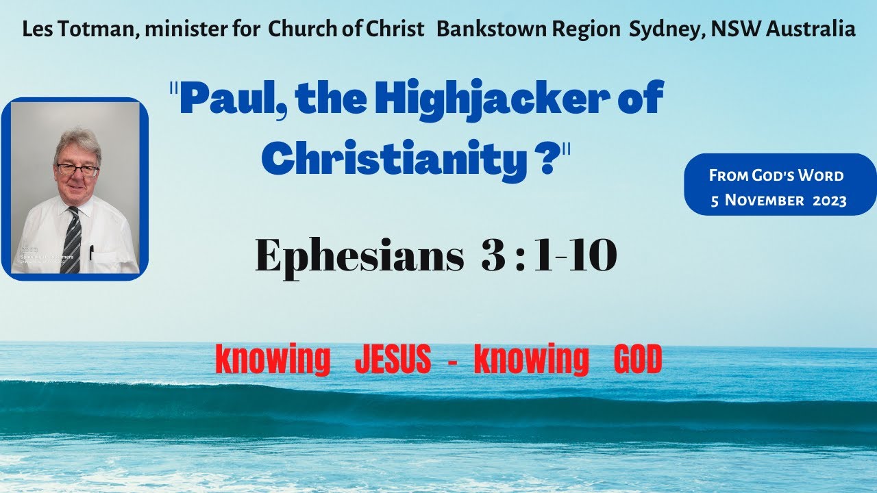 Paul the Highjacker of Christianity? - YouTube