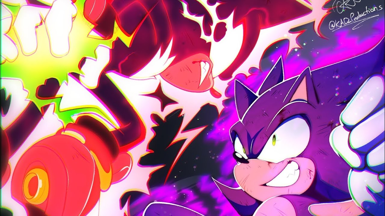 DARK SONIC vs SHADOW - Comic Dub | The Multiversal Alien - YouTube