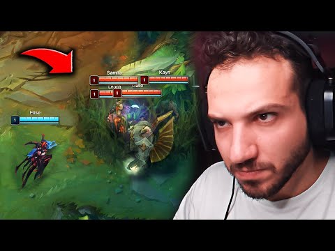5 Kişi Ormana Gank Attı Hepsini Pişman Ettim | A-Z Bölüm 28 Elise | Creed LoL