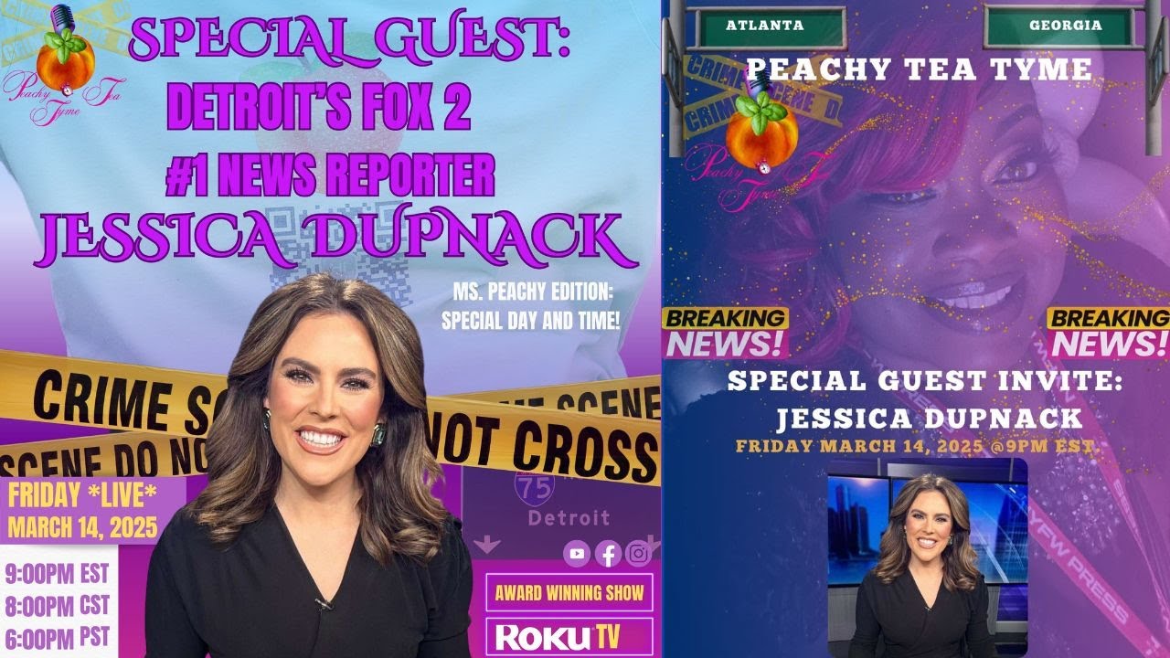 EXCLUSIVE INTERVIEW: DETROIT FOX 2 NEWS REPORTER, JESSICA DUPNACK LIVE ...