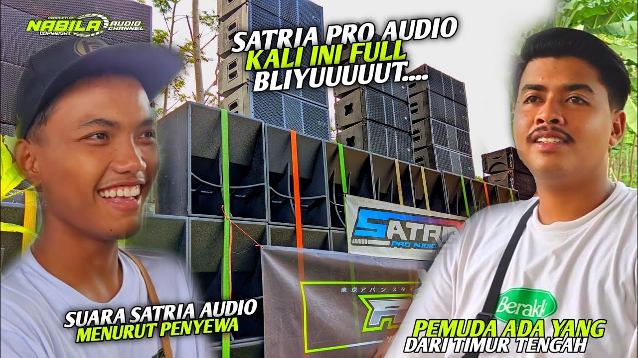 SATRIA PRO AUDIO FULL BLIYUT || AREK" GANG KRAMAT FULL SENYUM DENGAN HASIL CEK SOUND.. - YouTube