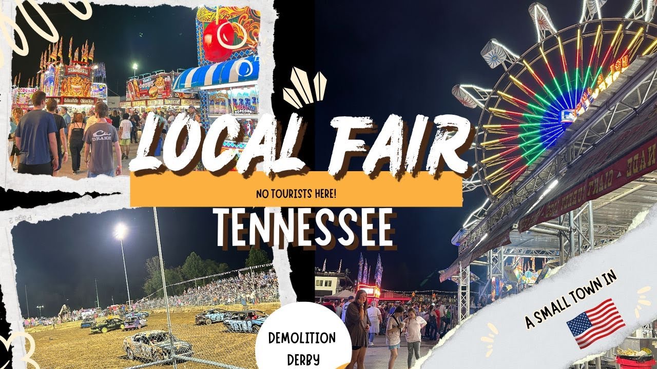 Demolition Derby Madness at a Local Tennessee Fair! 🚗💥 - YouTube