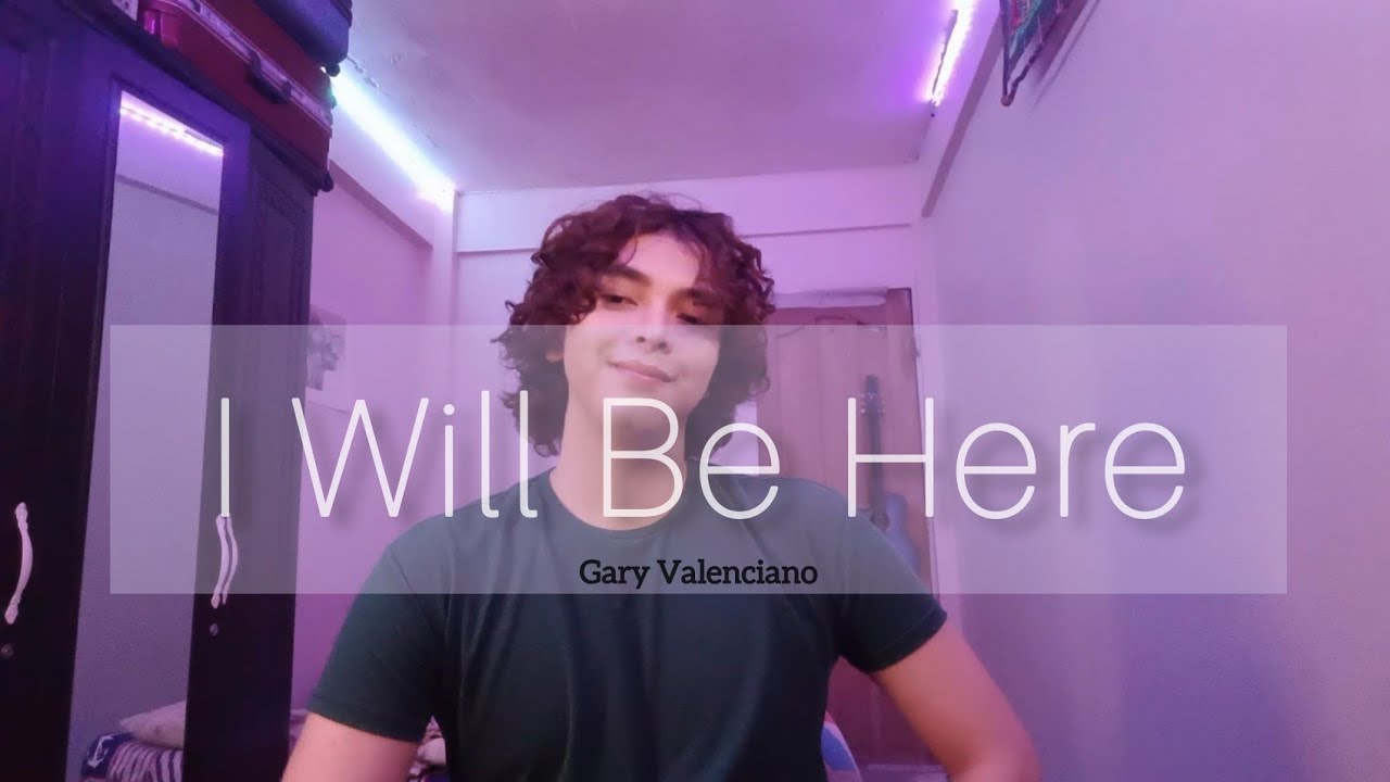 Eric Constantino - I Will Be Here (Gary Valenciano) - YouTube