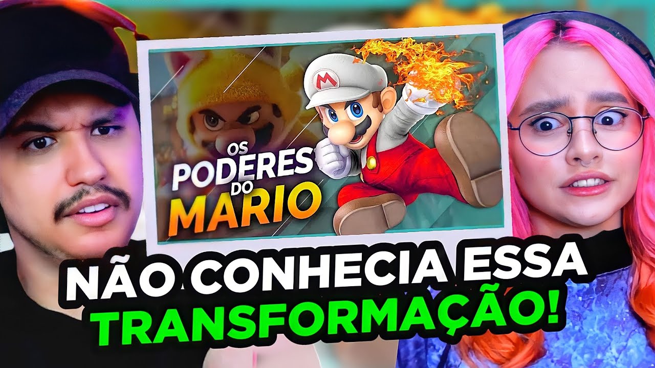 Essa não conhecíamos! “AS 10 MELHORES TRANSFORMAÇÕES DO MARIO” - YouTube