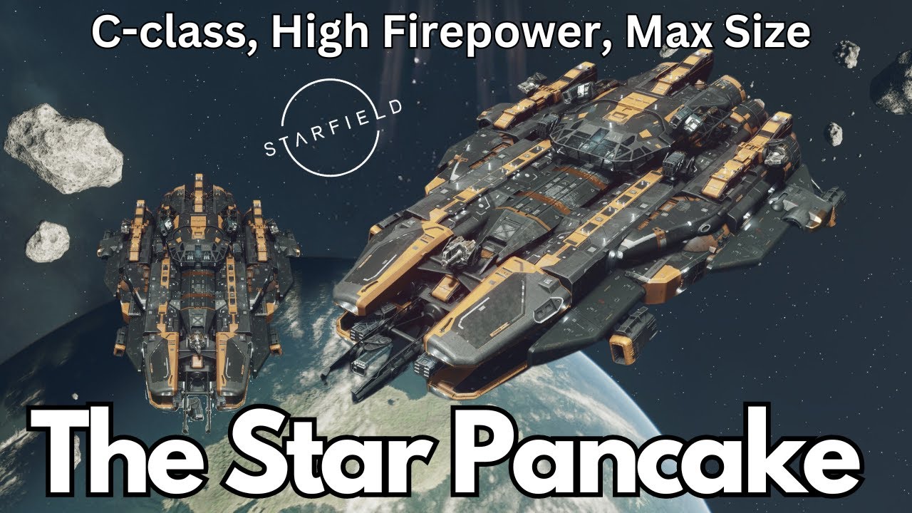 Starfield - Ship Build Guide, Star Pancake (No Mods) - YouTube