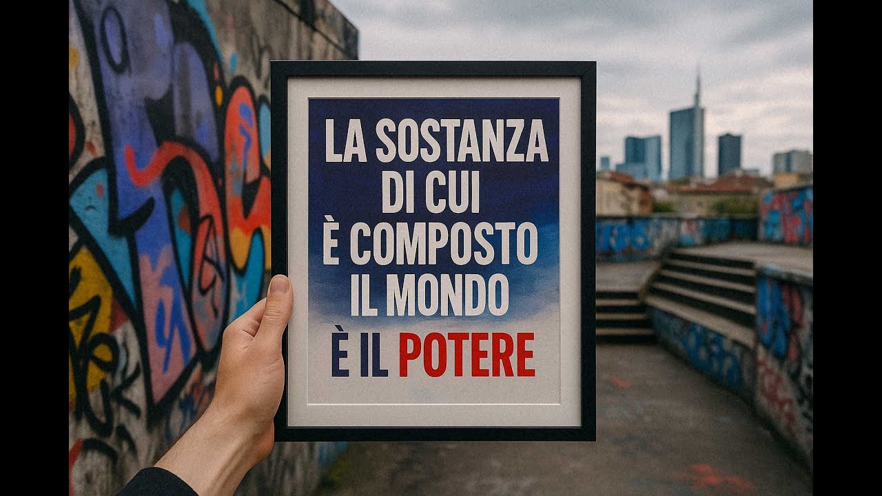 "La sostanza di cui è fatto il mondo è il potere" Friedrich Hegel ...