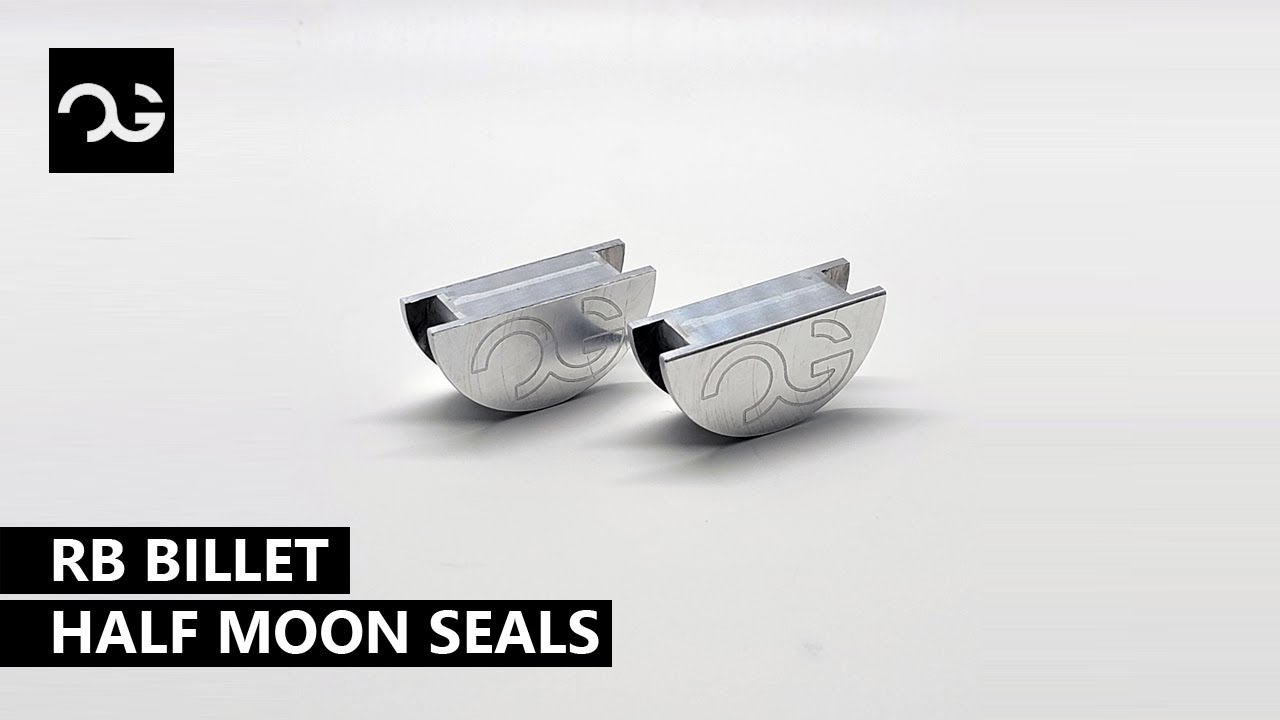 Installing the Outsider Garage RB Billet Half Moon Seals - YouTube
